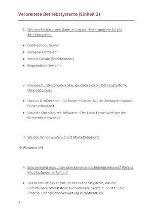 1.2 Die Rolle des Betriebssystems - 1 Die Rolle des Betriebssystems ° Betriebsarten der Computer ...