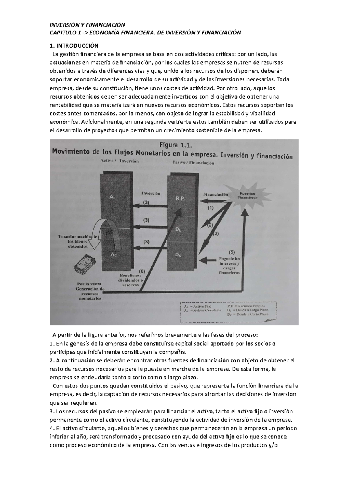 Economía financiera. Decisiones de inversión y financiación - INVERSIÓN ...