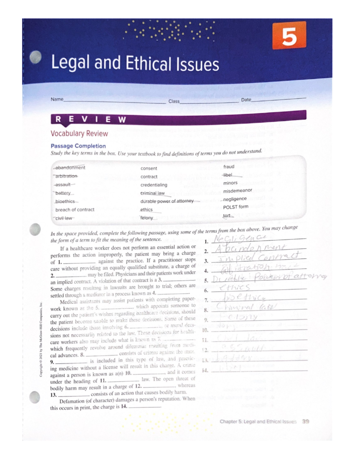 Chapter 5 Lecture notes - AHS-102 - Studocu