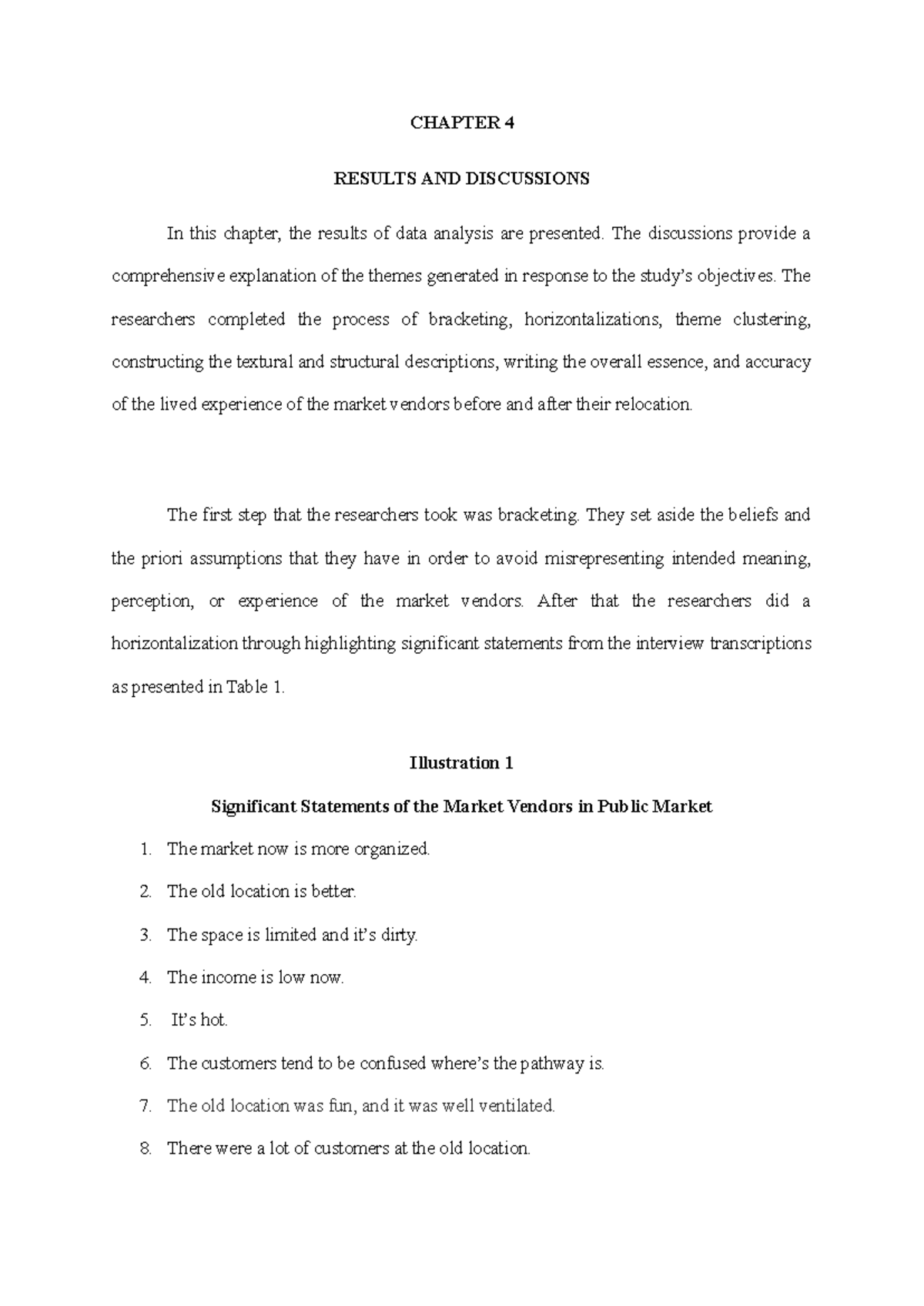 Chapter 4 group 2 - pr1 use - CHAPTER 4 RESULTS AND DISCUSSIONS In this ...