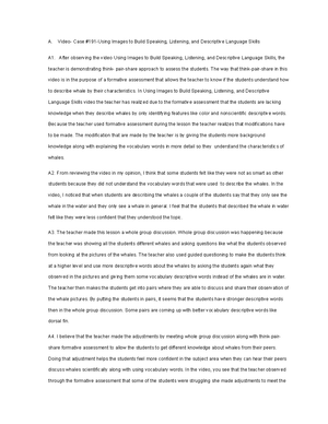 D020-Task 2- updated - D020 Task 2 - Task 2 Leah Head Teacher’s College ...