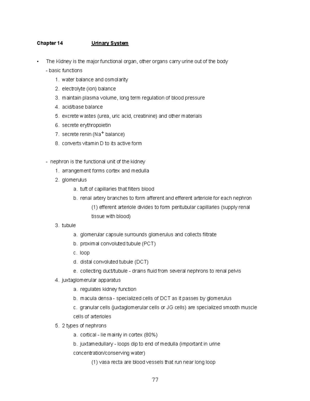 Human-Physiology 9 - Human Physiology Lecture Notes - Chapter 14 ...