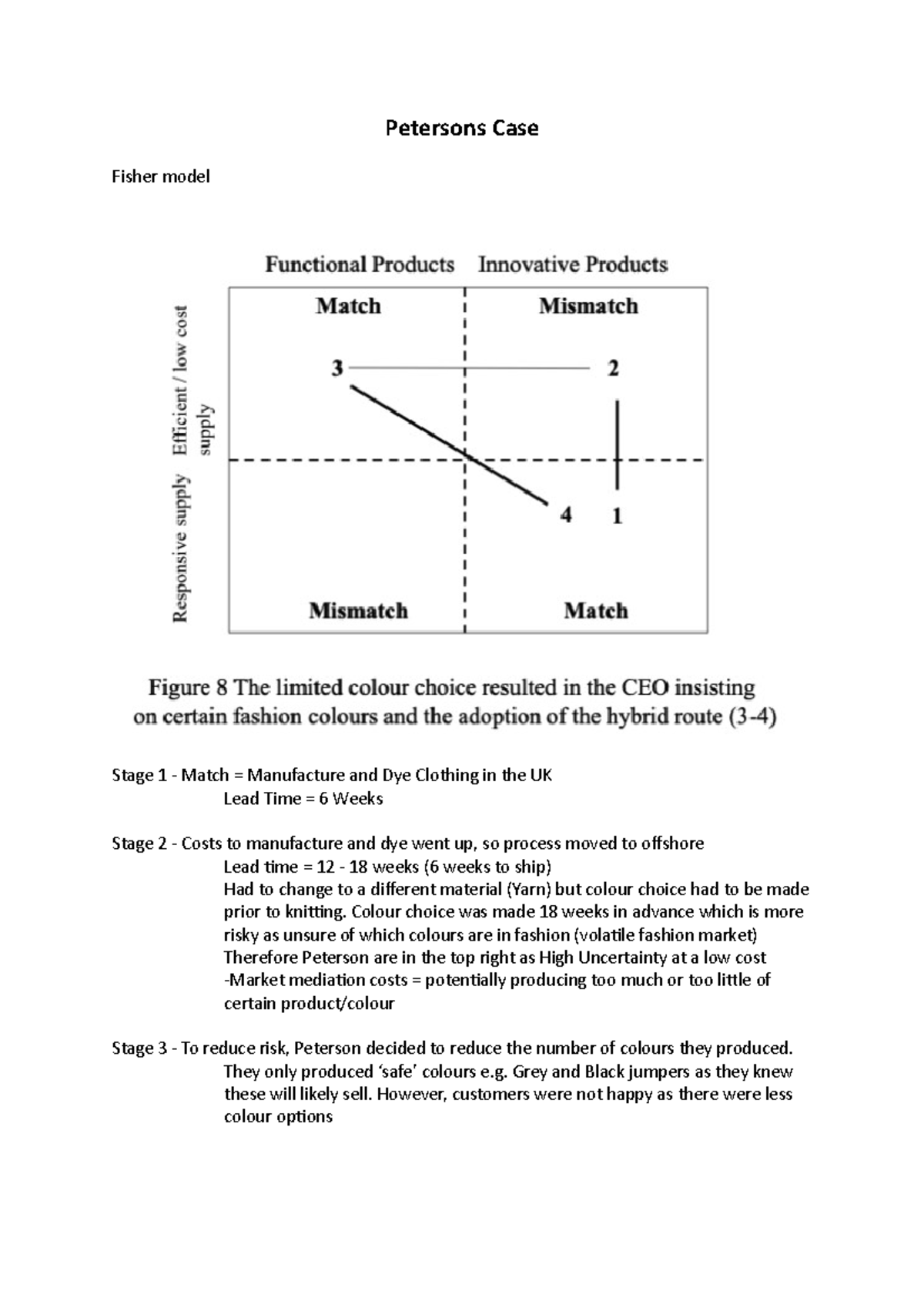 Petersons Case - Summary of Peterson's case for the exam. - Petersons ...