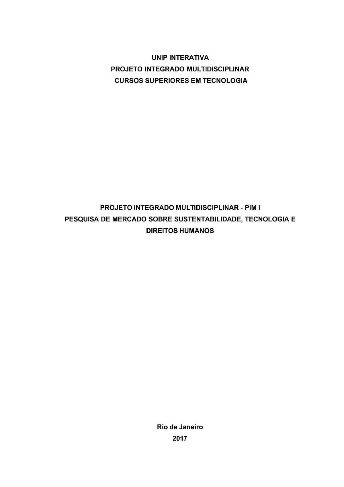 Pim processos gerenciais 7 - UNIP INTERATIVAUNIP INTERATIVA PROJETO ...