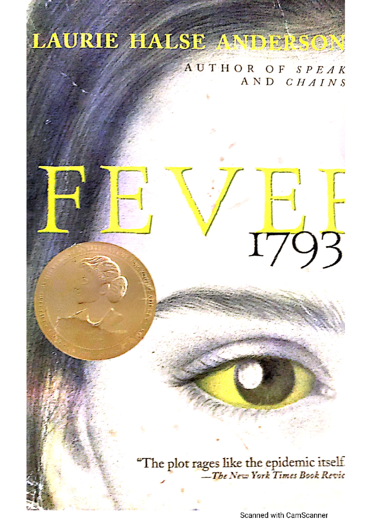 Fever 1793 Chapters 1-2 2 - Studocu