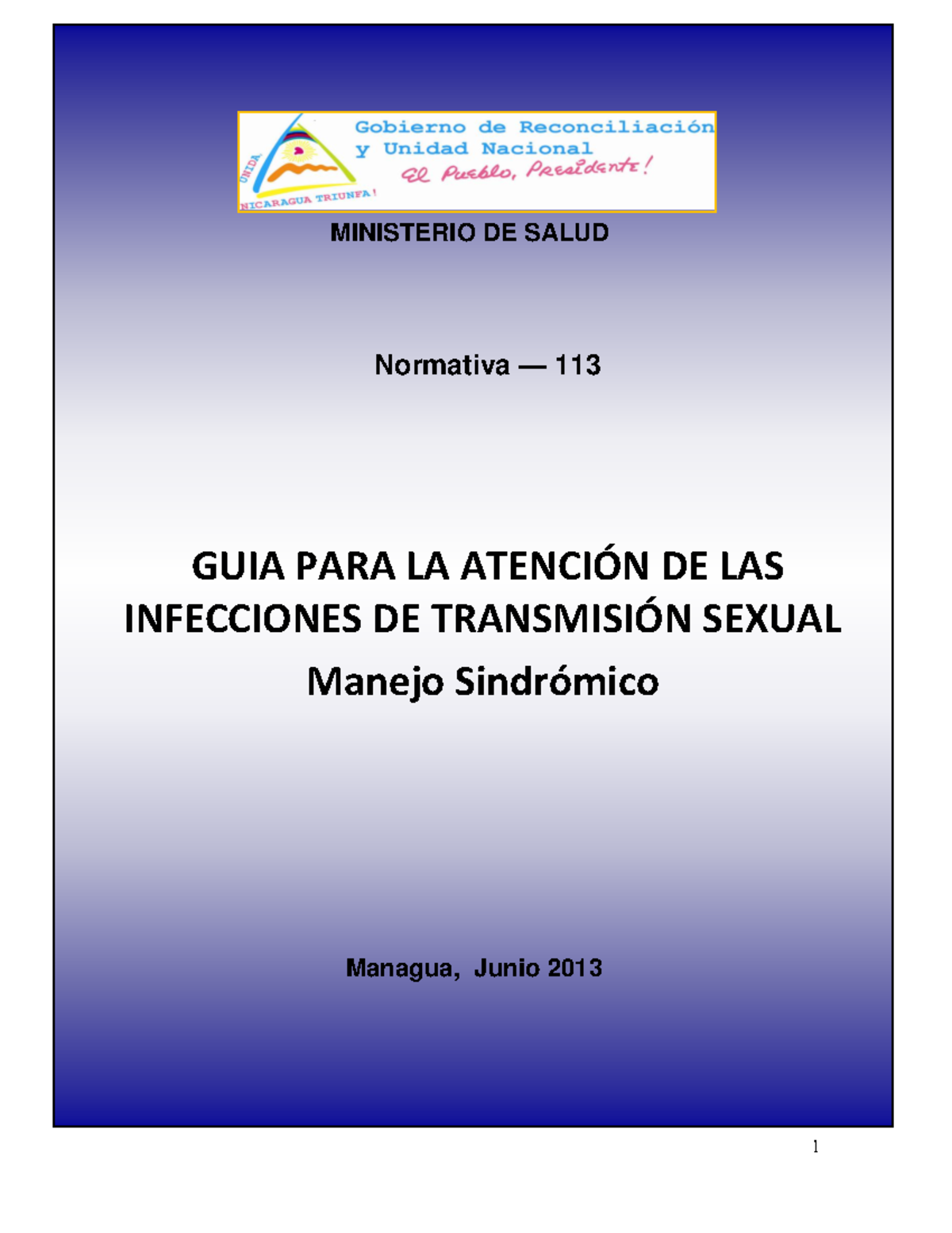 Normativa — 113 - MINISTERIO DE SALUD Normativa — 113 GUIA PARA LA ...