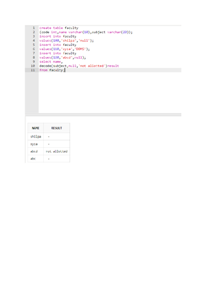 MAY17 - DBMS easy solution - Studocu
