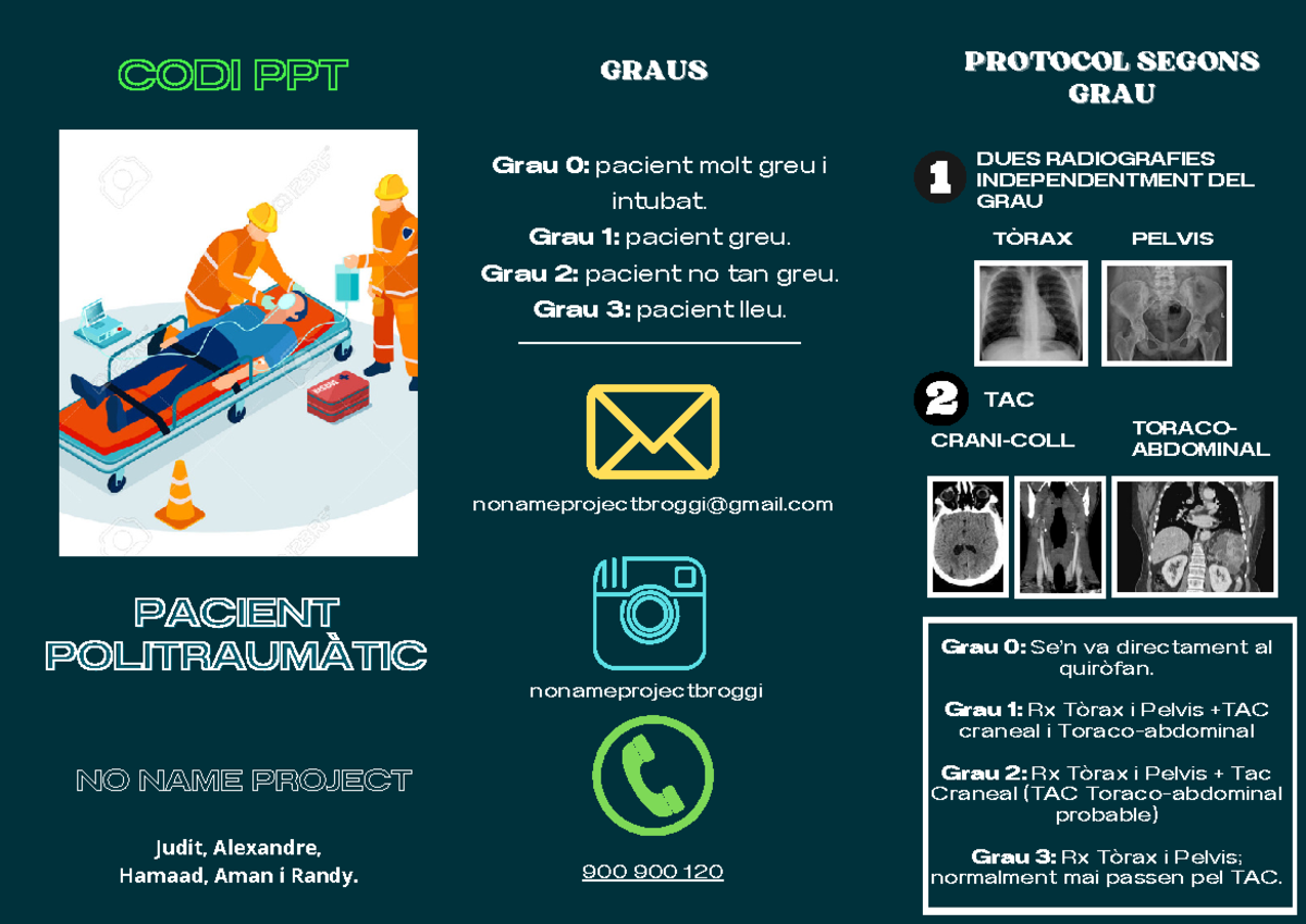 CODI PTT - Código ppt - DUES RADIOGRAFIES INDEPENDENTMENT DEL GRAU Judit, Alexandre, Hamaad ...