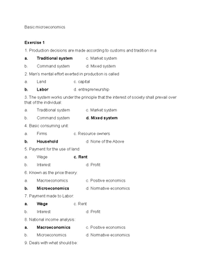 Applied Economics Market Structures - 4 th Quarter The Market ...