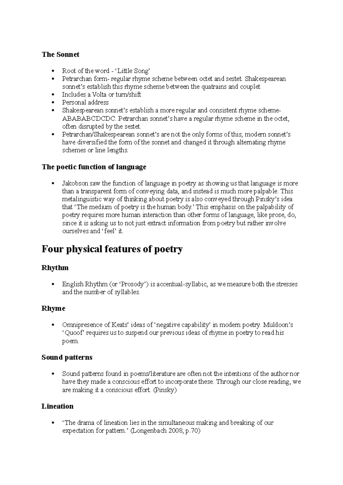 Close reading Drama - The Sonnet Root of the word - ‘Little Song ...