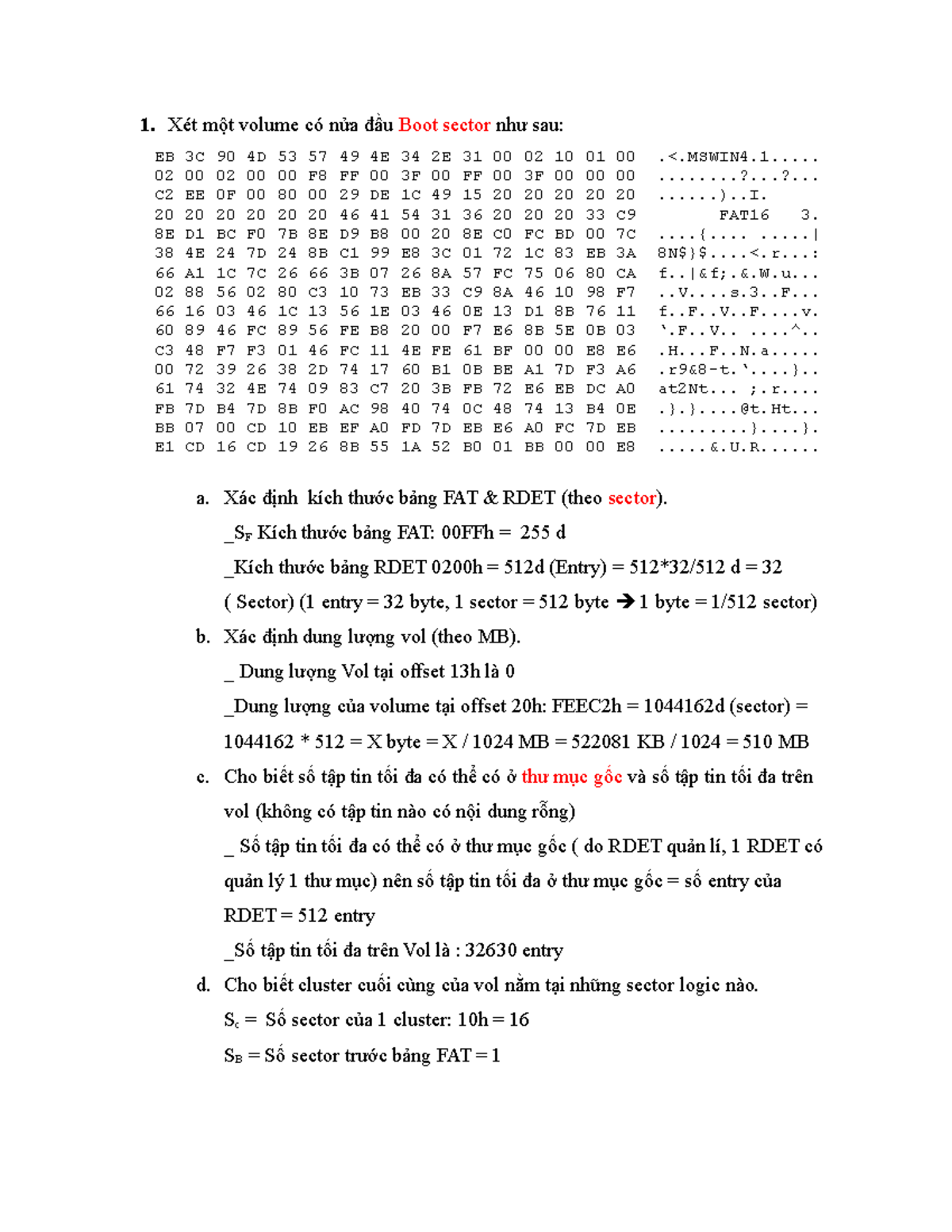 20220314 Bai tap doc BS - aaaaaaaaaaa - 1. Xét một volume có nửa đầu ...