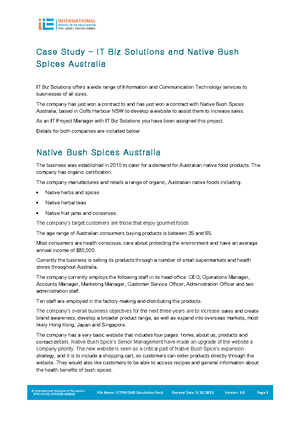 ICTNWK612 Student Assessment Tasks 2 - © Sydney City College of ...