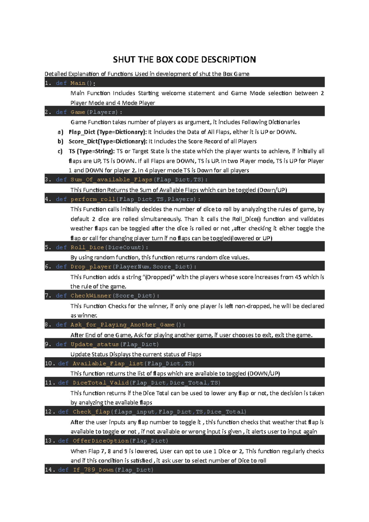 project submission of electrical subject. MVT12 - SHUT THE BOX CODE ...