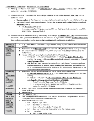8. Pace Code C, Annex G - H - Codes of practice – Code C Detention ...