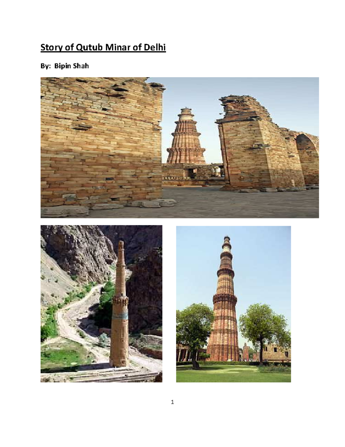 Story of Qutub Minar of Delhi - Although, India had gone through ...