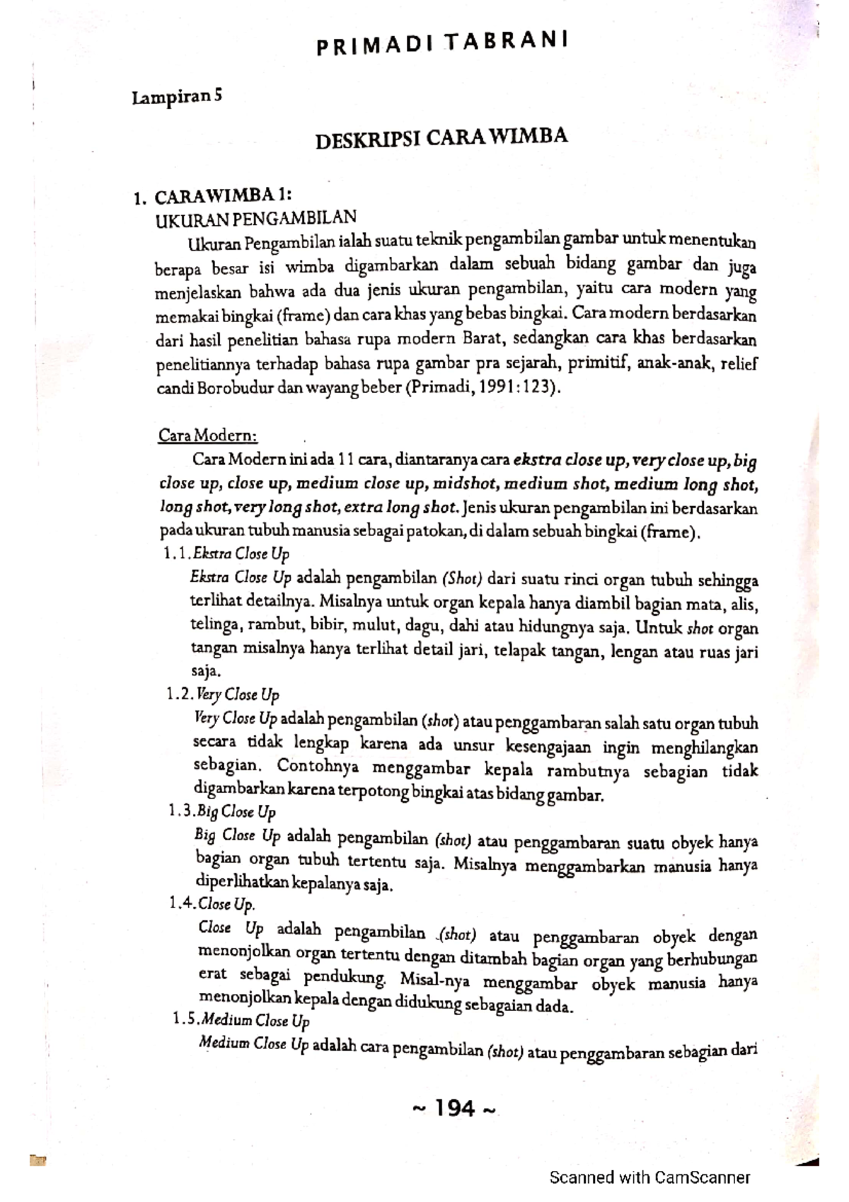 CARA Wimba DAN TATA Ungkapan - Bahasa Rupa - Studocu