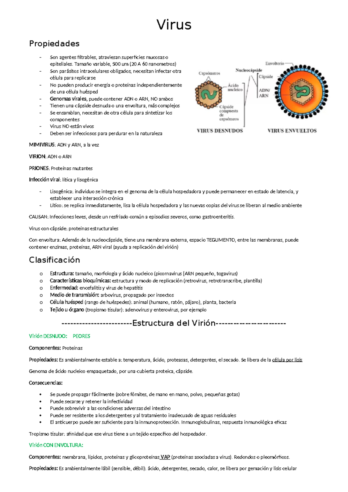 Repaso de Virus ARN Y ADN, Monocatenarios y Bicatenarios. Con Diagnostico diferencial - Virus ...