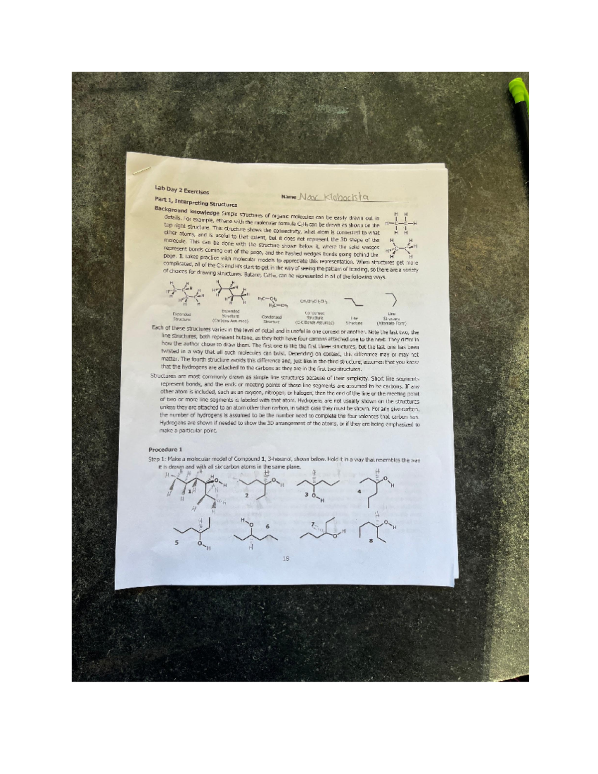 Chem pic 2 - notes - CHEM 101 - Studocu