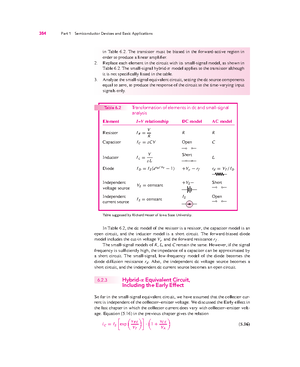 Common-Collector Amplifier - Chapter 6 Basic BJT Amplifiers 459 6 For ...