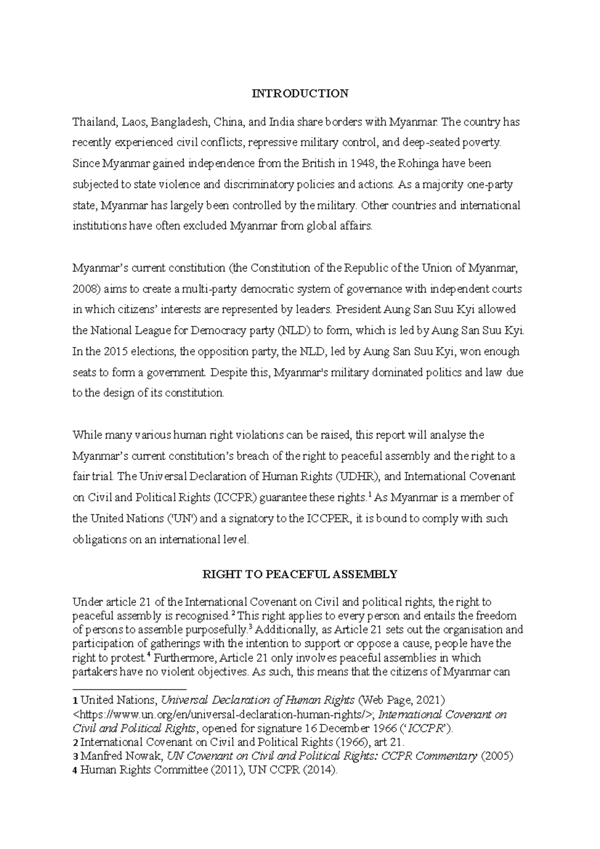 LLB140 Report Final Draft - LLB140 - QUT - Studocu