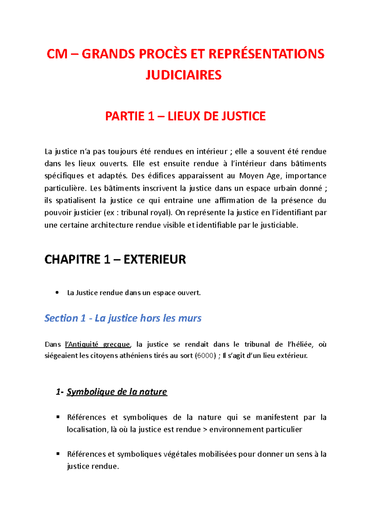 CM - Grands procès et représentations judiciaires - CM – GRANDS PROCÈS ...