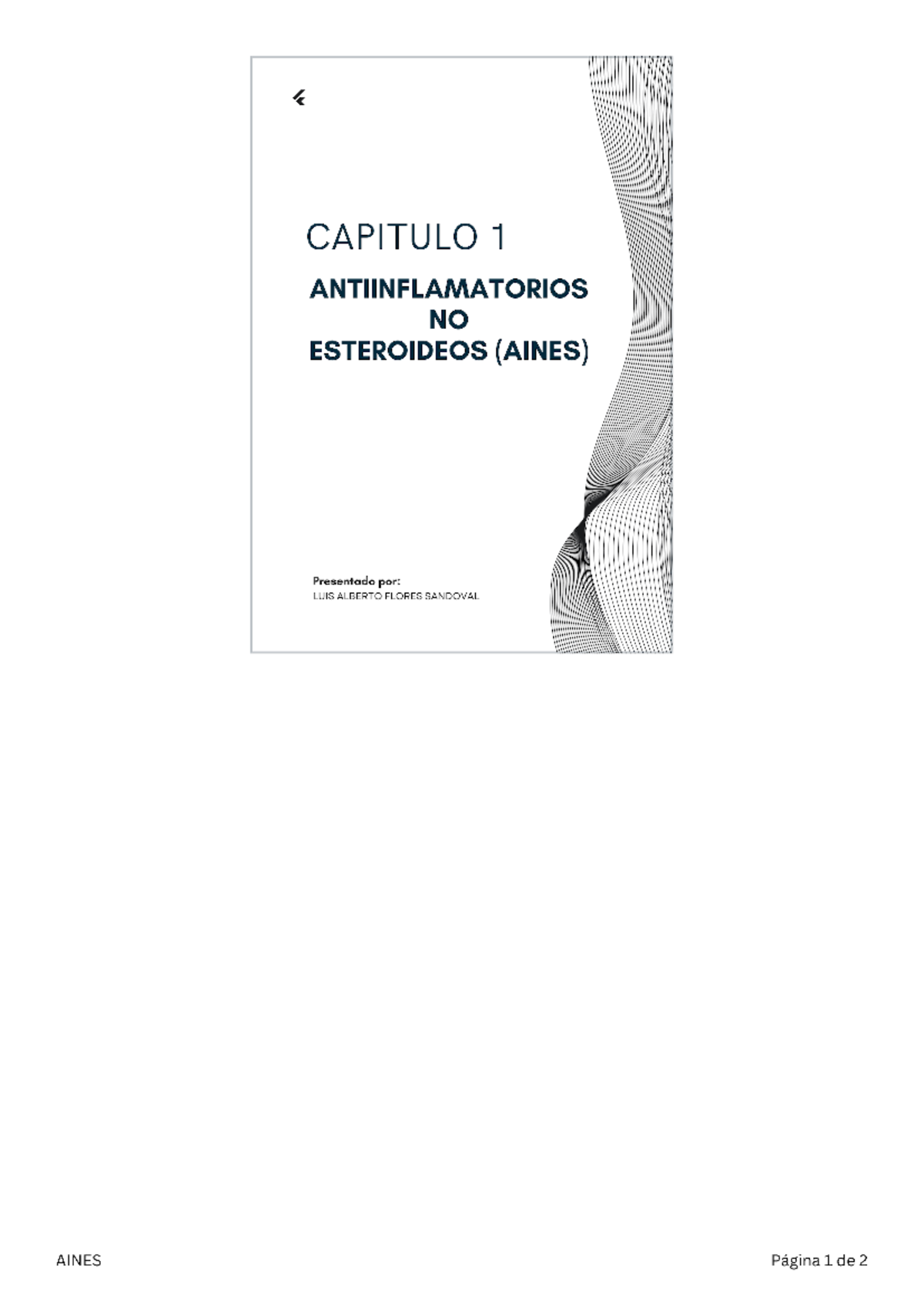 Aines - .... - farmacologia - Studocu