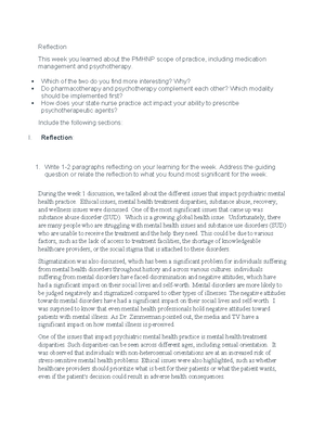 NP548 - Wk 4 - psychiatric history - assignment Word Doc - Psychiatric ...