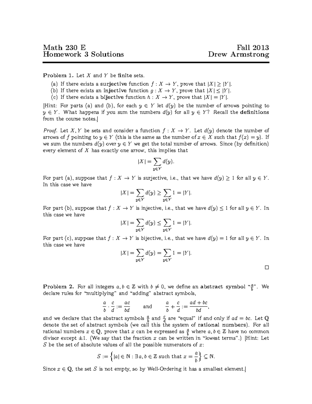 Fall 13, hw 3, sol - homework - Math 230 E Fall 2013 Homework 3 ...