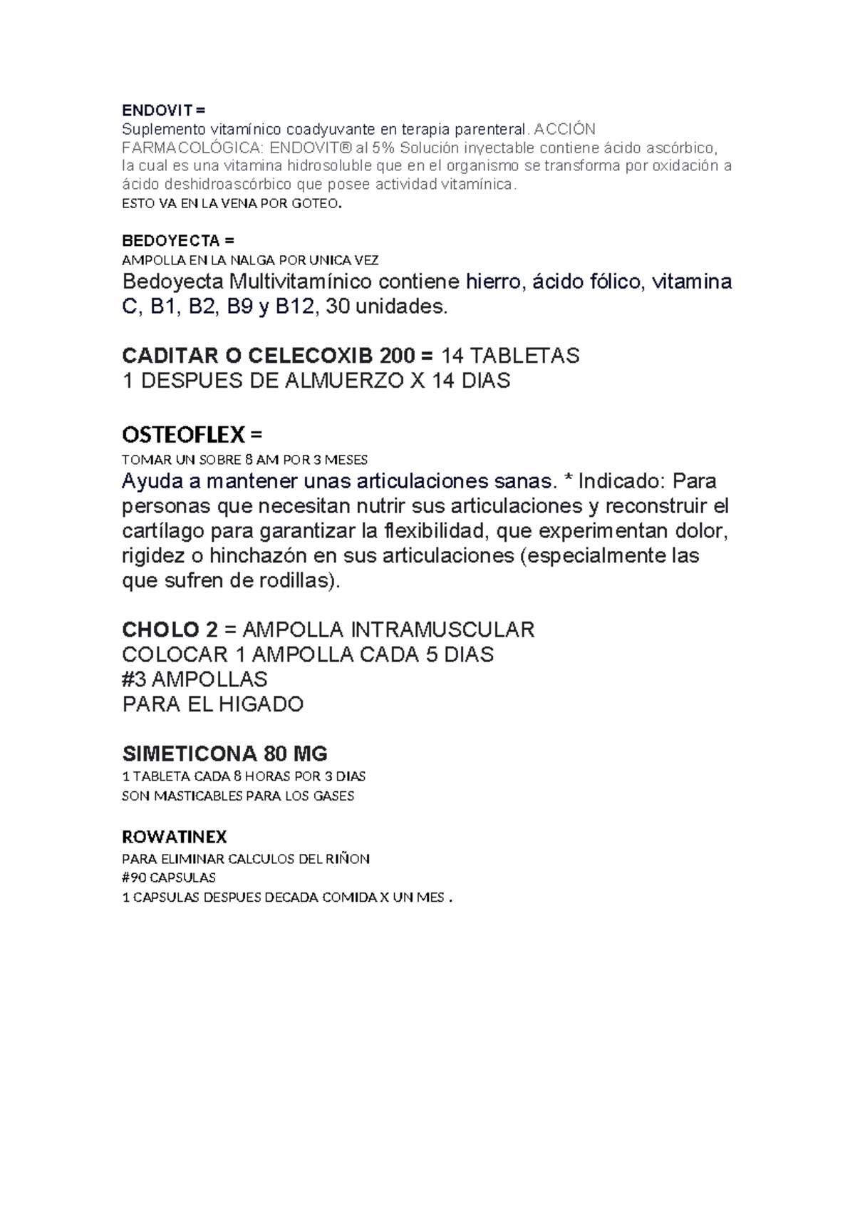 Endovit - medicamento vitamina - ENDOVIT = Suplemento vitamínico ...