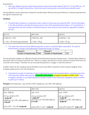 Enzyme Kinetics practical - Tutorial 1: Enzymes Kinetics PROBLEM 1 The ...