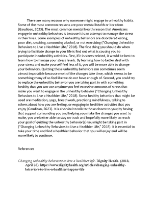 6-2 Short Paper - Kimberly Crossno 6-2 Short Paper: Coping with ...