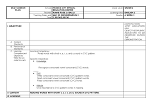 Choral Reading Piece - CHORAL READING (A Group Performance Task in ...