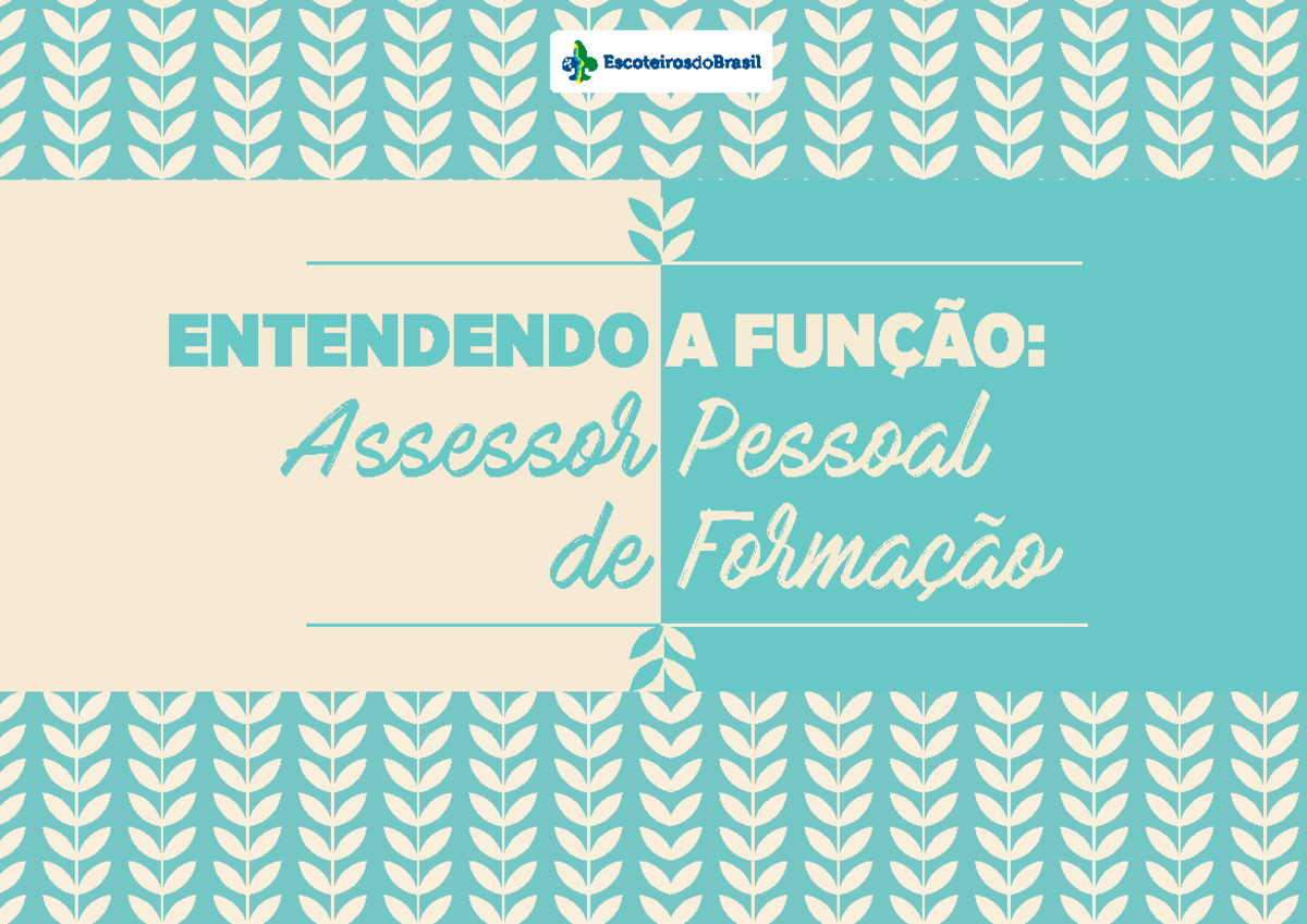 Manual Do Apf - Horizontal - ENTENDENDO A FUNÇÃO: Assessor Pessoal de ...