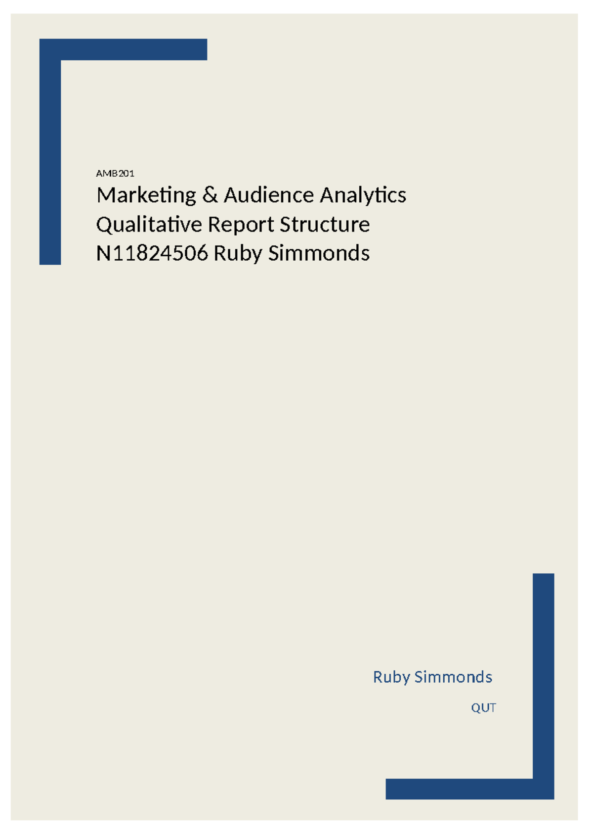 5. Part 3 - Qualitative project report write up guide V1-1 - AMB ...