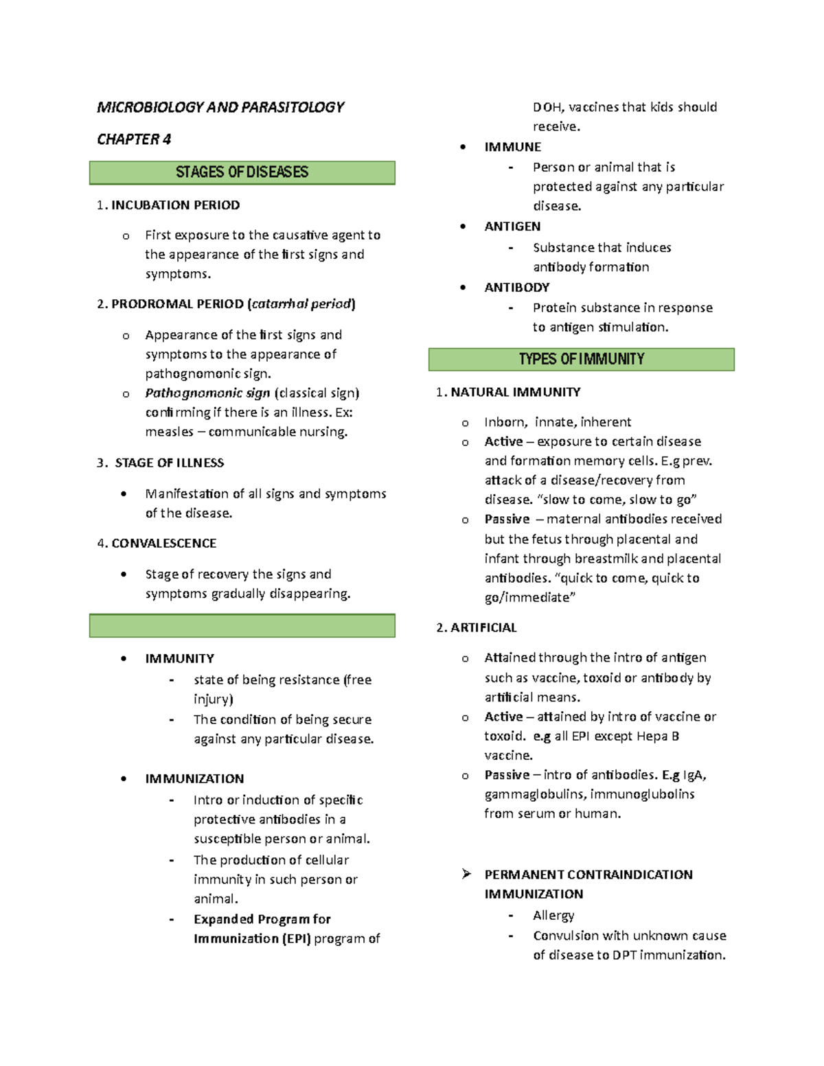Micropara-CHAP-4 - microparasitology - MICROBIOLOGY AND PARASITOLOGY ...
