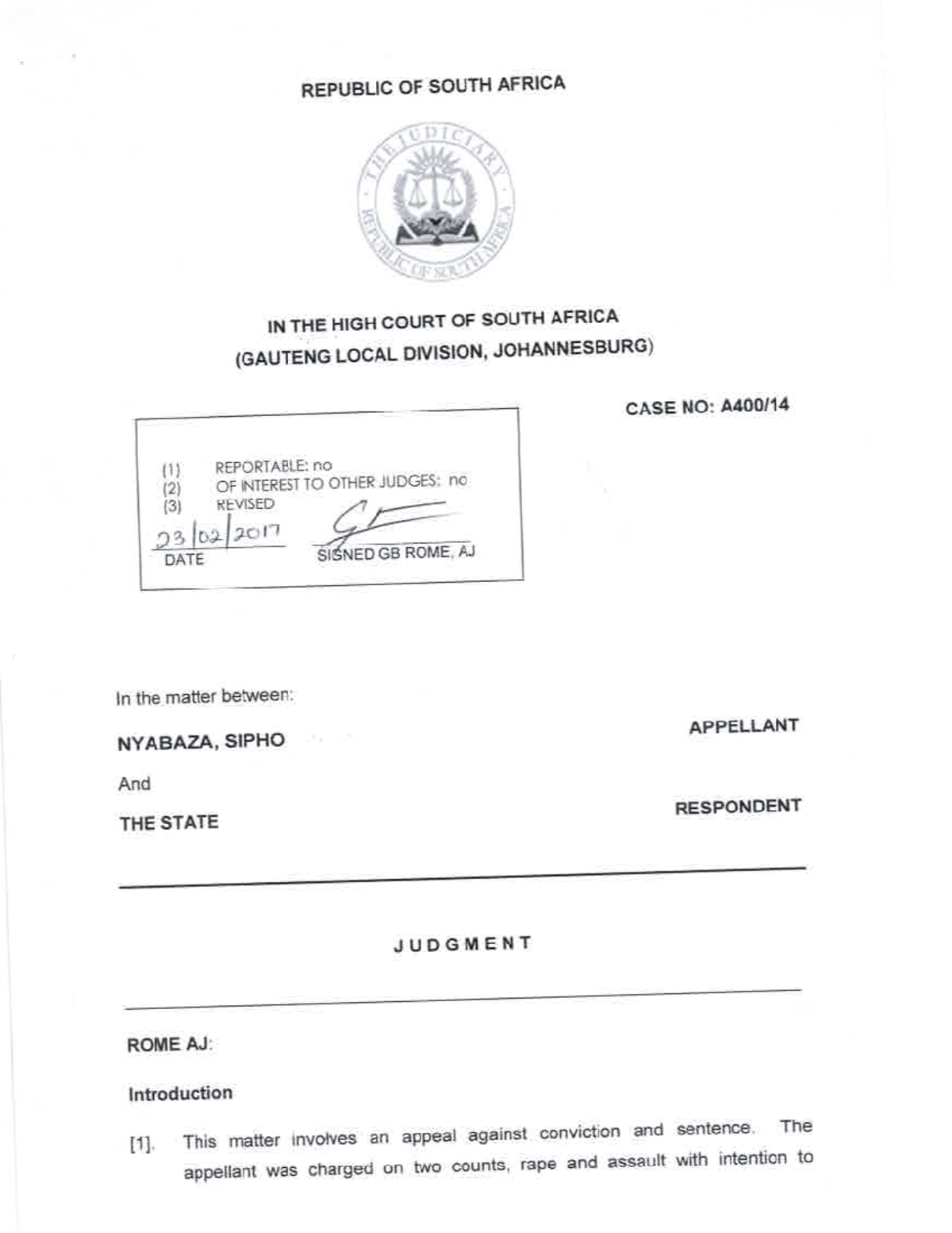 60 - Case law - CSL2601 - Studocu