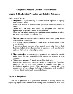 C. Peace AND Development - PEACE AND DEVELOPMENT Soc Sci 2: Peace and ...
