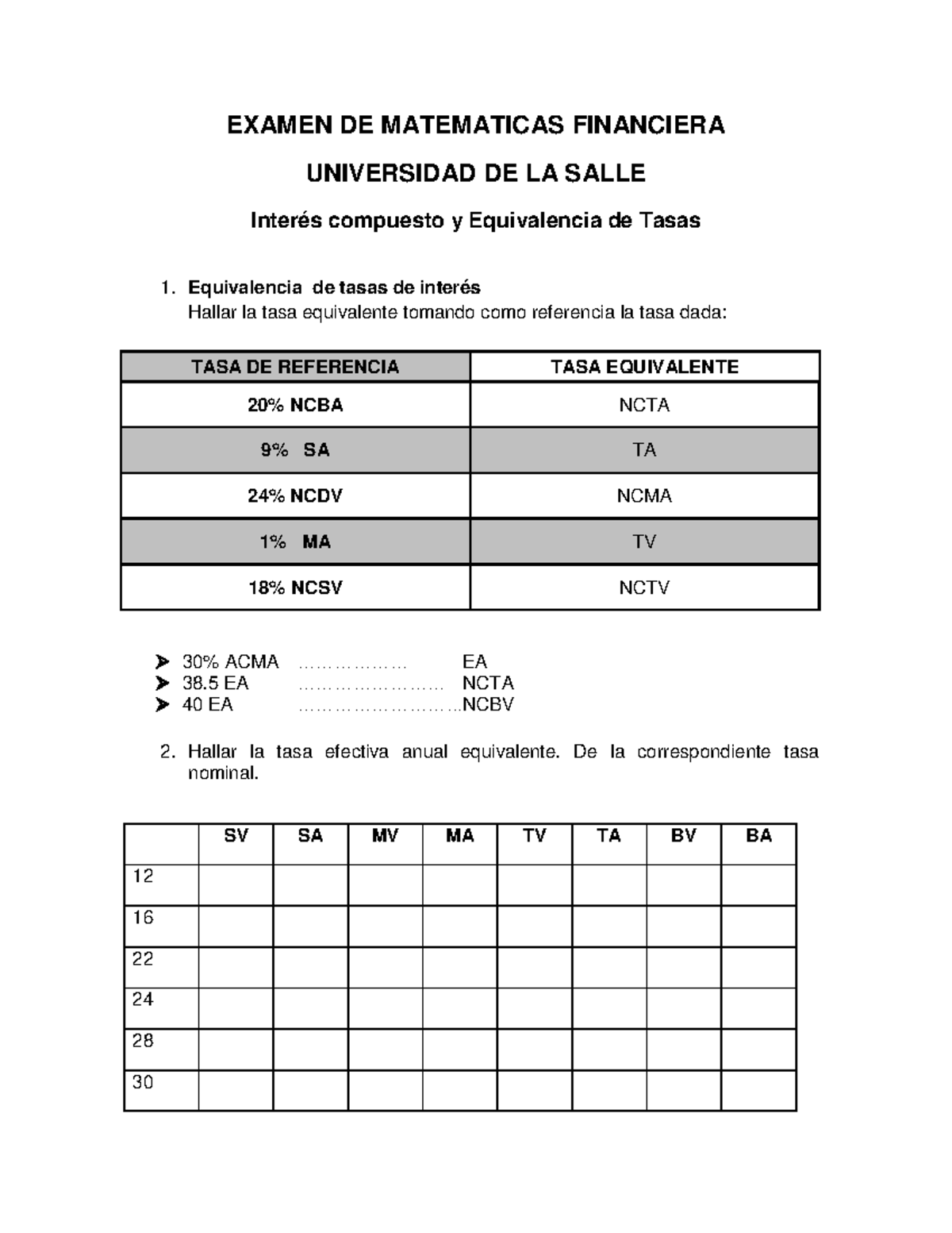 Examen 8 Agosto 2019, preguntas - Warning: TT: undefined function: 32 EXAMEN DE MATEMATICAS ...