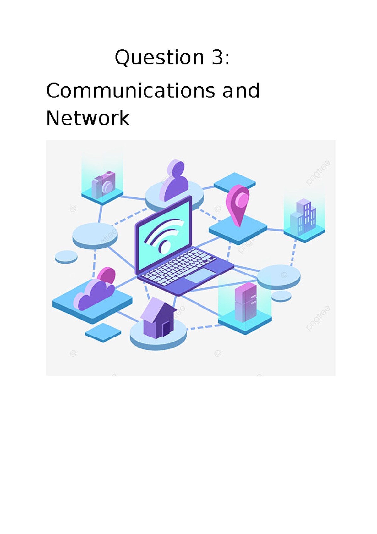 Communications and Network technology Easy - Question 3: Communications ...