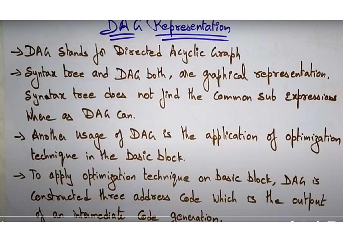 Defination of basic block - DA (Kepresentation DAG stands for Directed ...