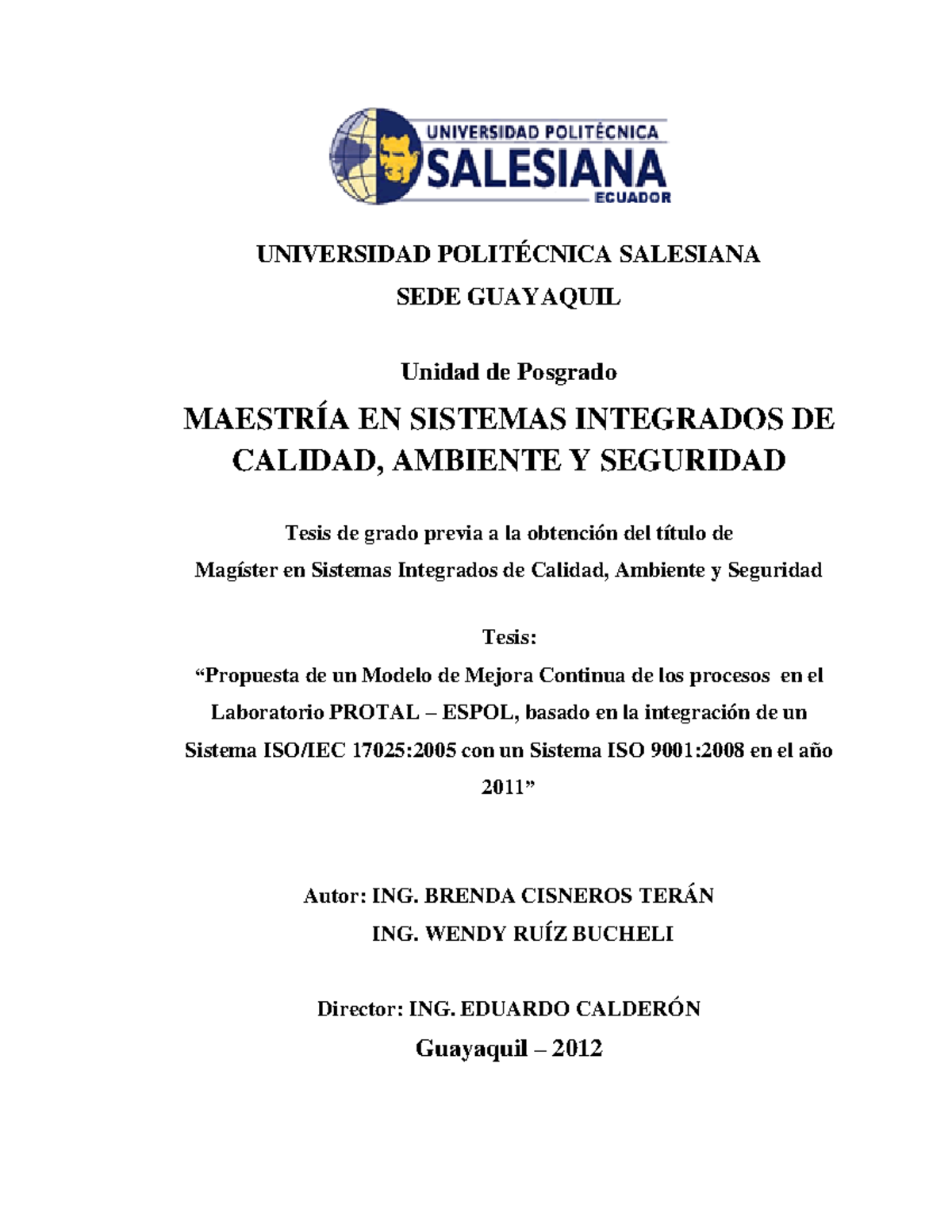 UPS-GT000260 - Smsms - UNIVERSIDAD POLITÉCNICA SALESIANA SEDE GUAYAQUIL ...