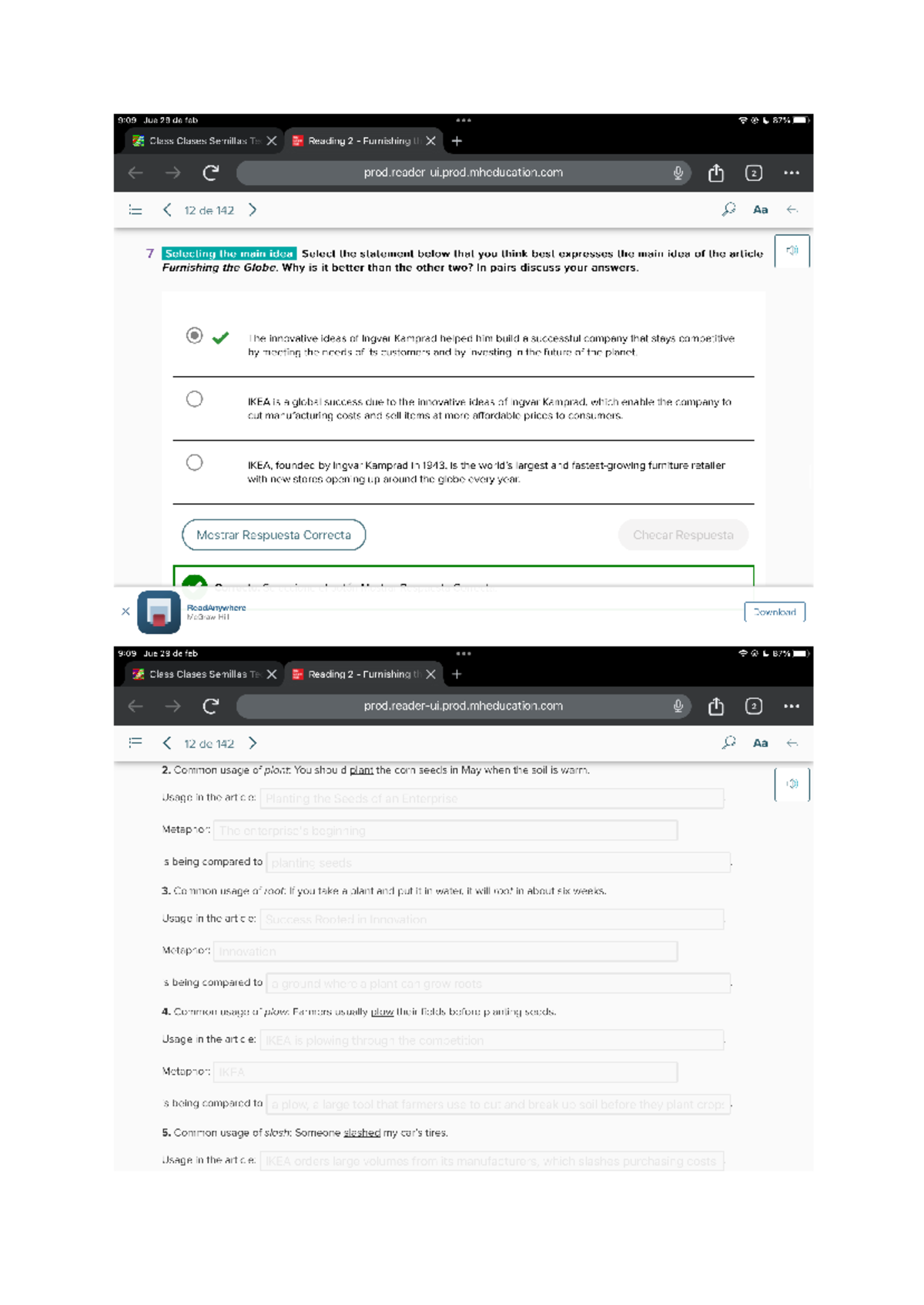 English 9 activity 3 - actividad obligatoria de la primer semana de ...