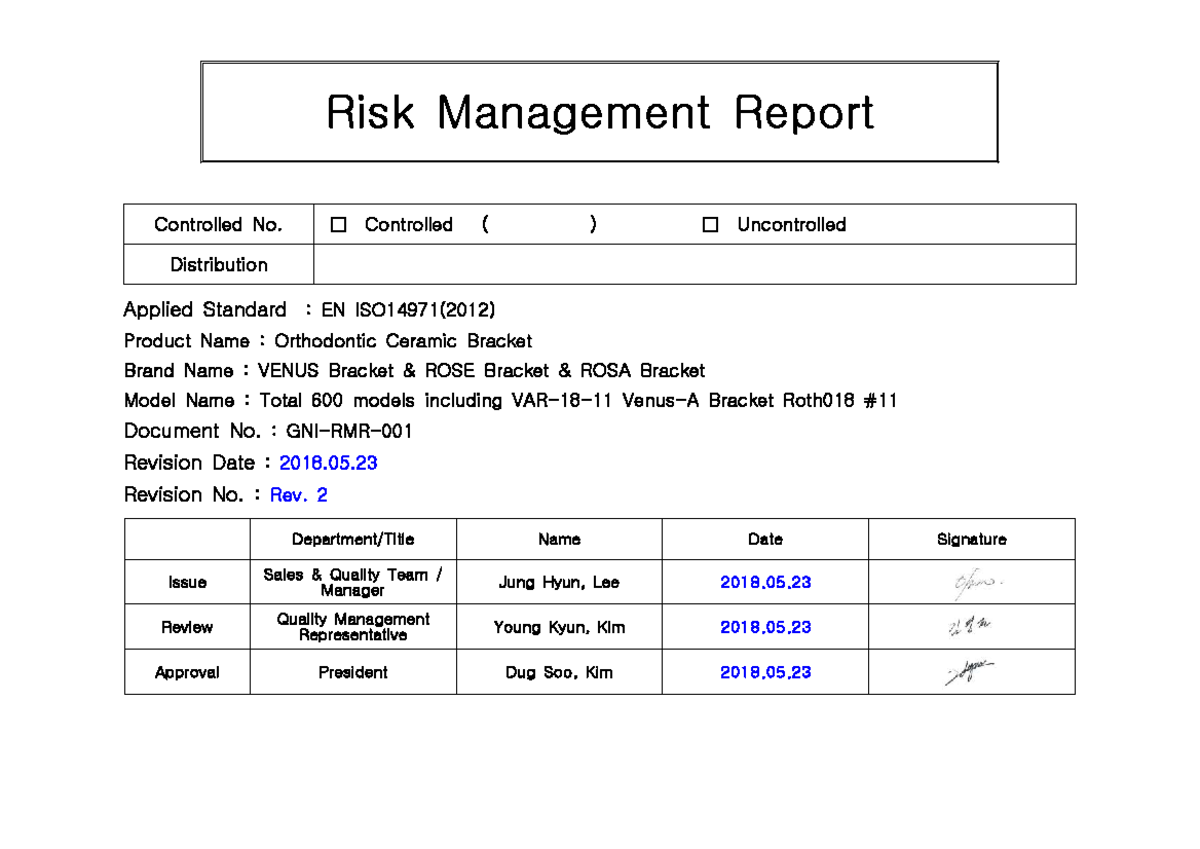 Risk-management-report - Risk Management Report Controlled No ...