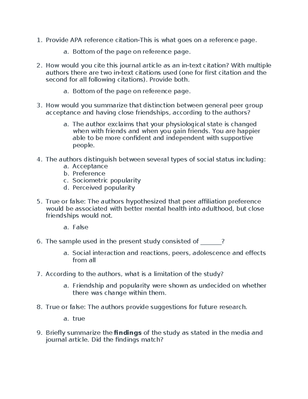 Apa Reference Sheet Formatting Device Provide Apa Reference