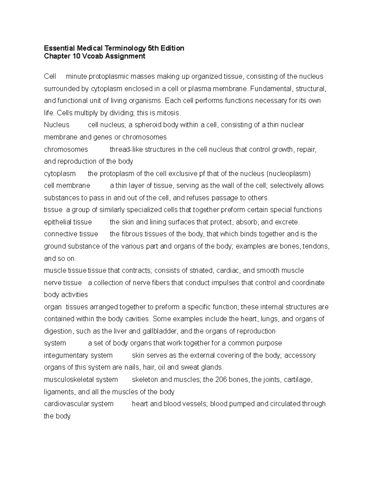 Essential Medical Terminology 5th Edition - Fundamental, structural ...