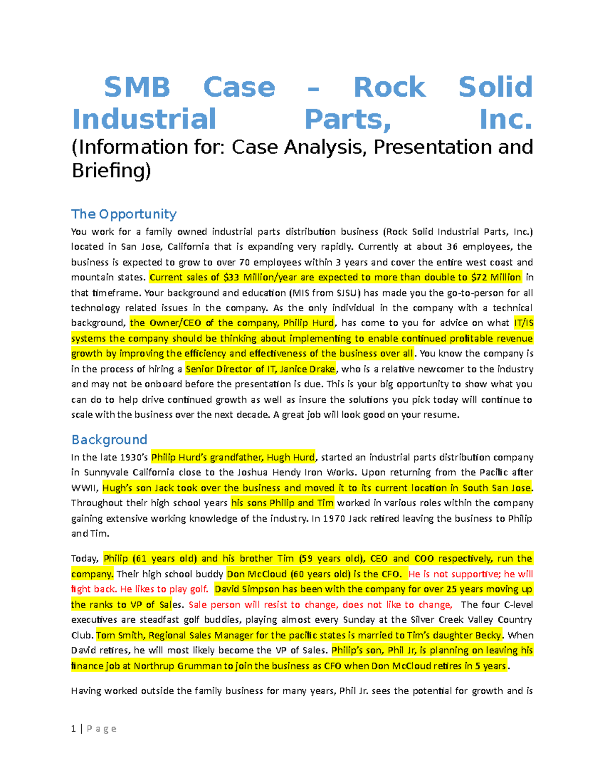 SMB Case - This is case for the class - SMB Case – Rock Solid Industrial Parts, Inc ...