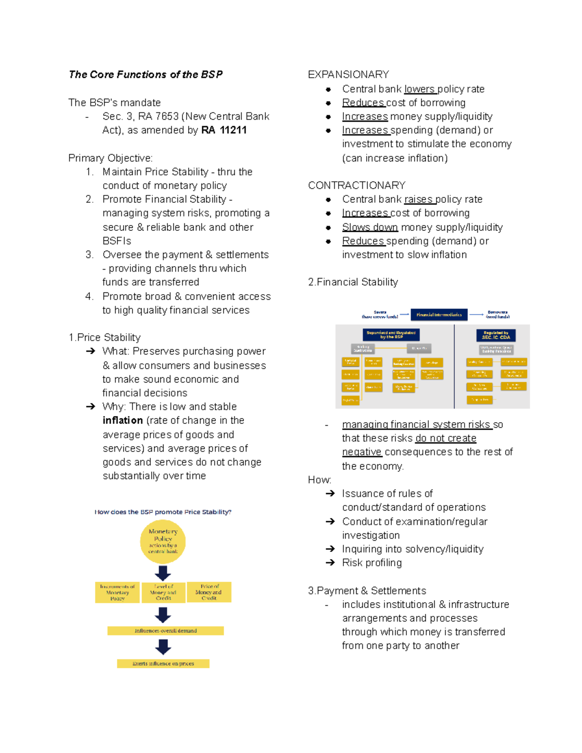 Inbound 3768527642495998629 - The Core Functions of the BSP The BSP’s ...