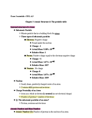 Chapter 5 Chemical Bonding The Covalent Bond Model - EXAM 1: CH 3,4 ...