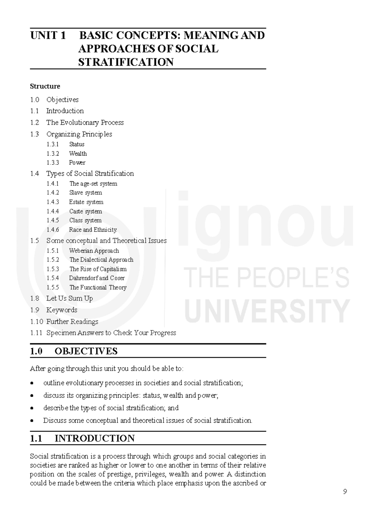 Unit-1 - Sociology - Basic Concepts UNIT 1 BASIC CONCEPTS: MEANING AND APPROACHES OF SOCIAL ...