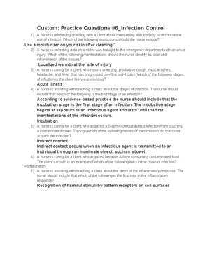 Custom Practice Questions #4 Vital Signs - Which of the following ...
